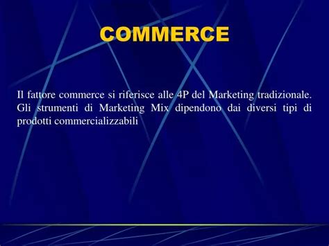 PPT COMMERCE PowerPoint Presentation Free Download ID 5328523