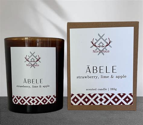 Ābele Scented Candle Nord Haus Shop Australia