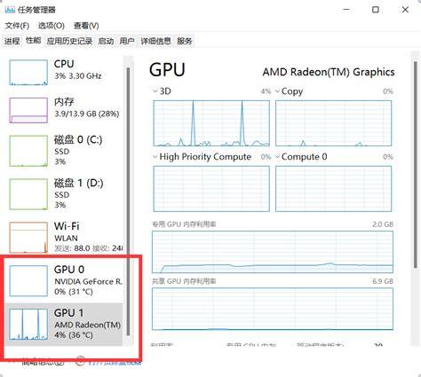 任务管理器gpu0和gpu1位置互换了，怎么恢复 Microsoft Qanda