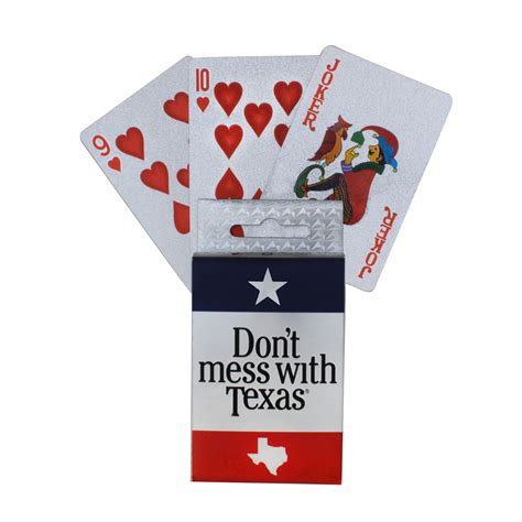 Dont Mess With Texas Playing Cards