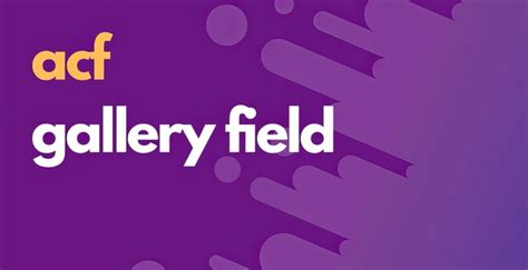 gallery field add on for acf