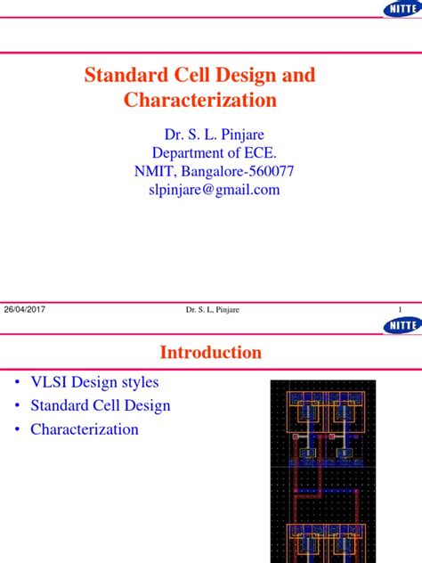 Standard Cell Design And Characterization Ds Pdf Electronic Design Automation Electrical