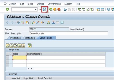 How To Create A Domain In SAP