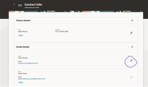 Redwood Contact Info Page Unable To Hide Disable Primary Flag — Cloud Customer Connect