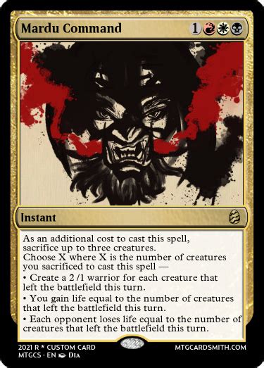 Mardu Command R Custommagic
