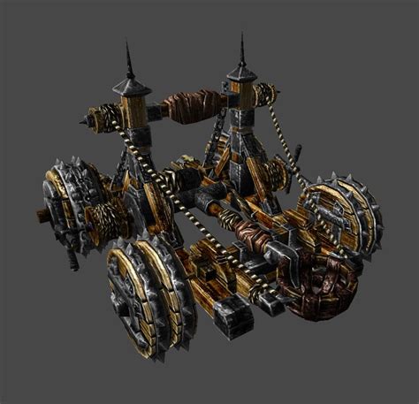 중세 투석기 3d 모델 9 Fbx Unknown Max Free3d