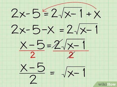 How To Solve Radical Equations 12 Steps With Pictures WikiHow