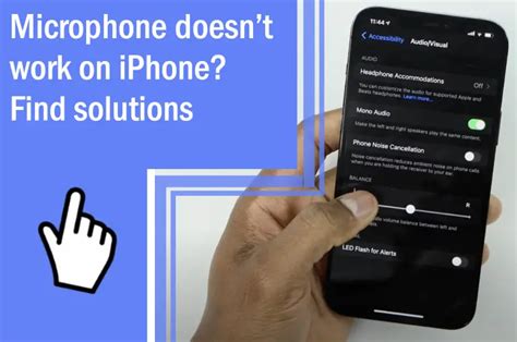 Microphone Doesnt Work On Iphone Find Solutions Here