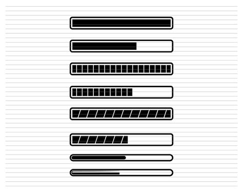 Loading Svg Loading Clipart Energy Bar Energy Svg Load Display Etsy