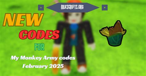 My Monkey Army Codes February 2025 Rbx Scripts