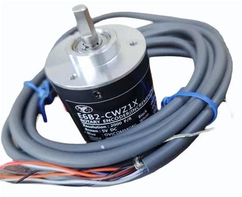 Black OMRON E6B2 CWZ1X 2000P R 2M Hallow For Industrial At 4299 Piece In New Delhi