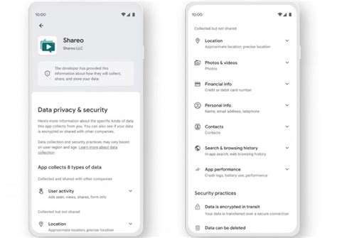 Google Play Store Now Shows More Precise Data Collection Detail
