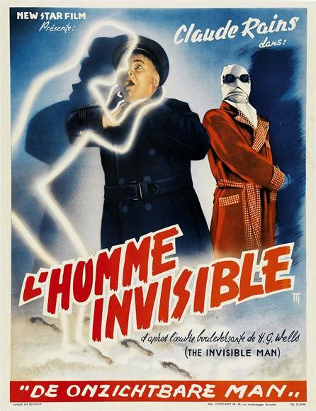 The Invisible Man Movie Poster Print 27 X 40 Item Movej9118