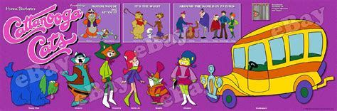 Extra Large Cattanooga Cats Panoramic Photo Print Hanna Barbera