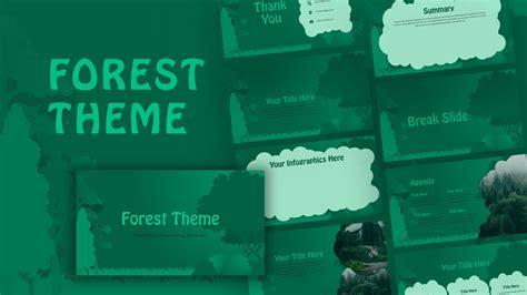Forest Powerpoint Theme Slidebazaar