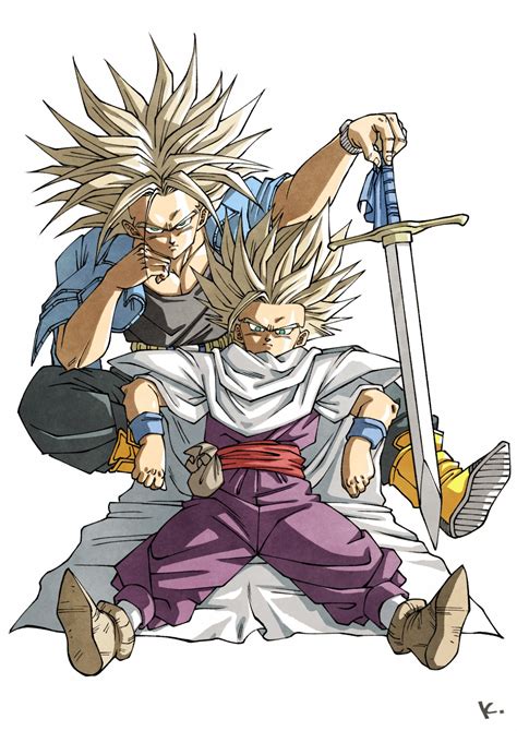 Kakeru Dbskakeru Son Gohan Trunks Dragon Ball Trunks Future
