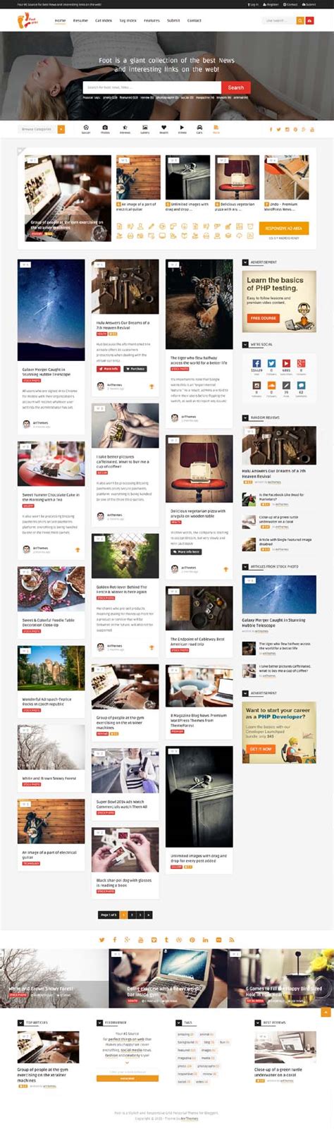 New Responsive HTML WordPress Themes Graphic Design Junction