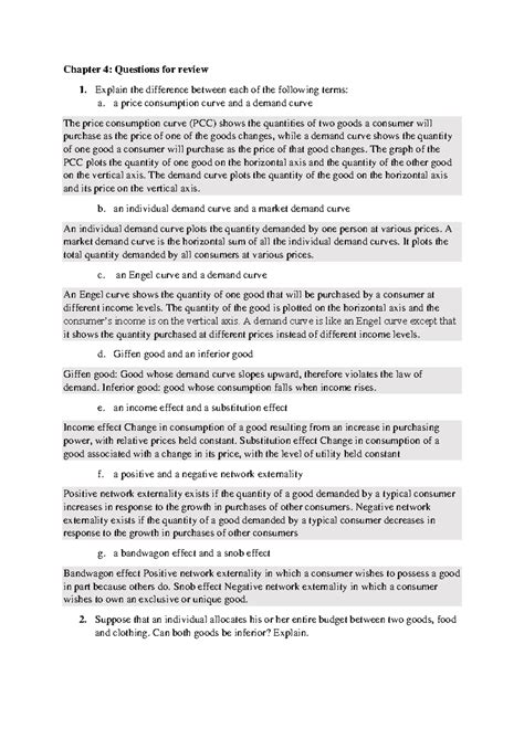 Chapter 4 Questions For Review Memo Chapter 4 Questions For Review 1 Explain The Difference