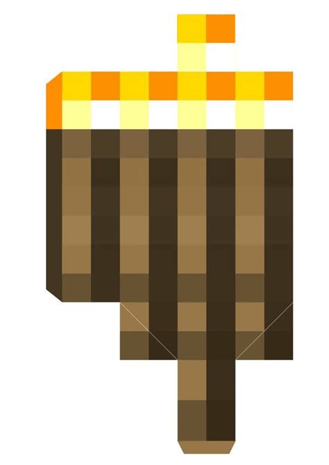 Minecraft Torch On Wall In 2025 Easy Manga Drawings Pixel Art