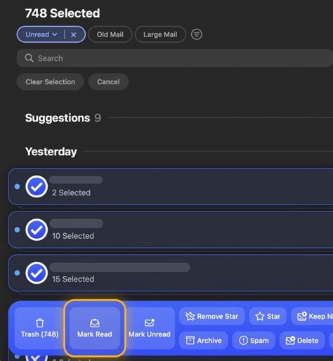 How To Mark All Emails As Read In Apple Mail Clean Email