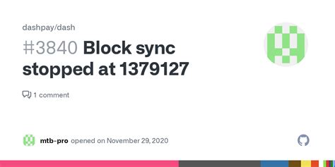 Block Sync Stopped At 1379127 Issue 3840 Dashpay Dash GitHub