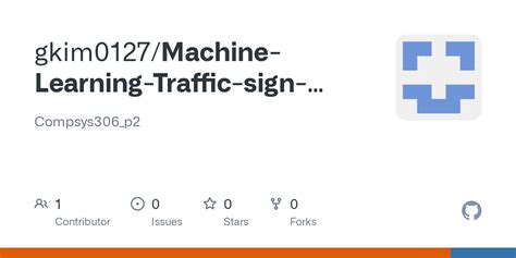 Github Gkim0127machine Learning Traffic Sign Recognition Robot Compsys306p2