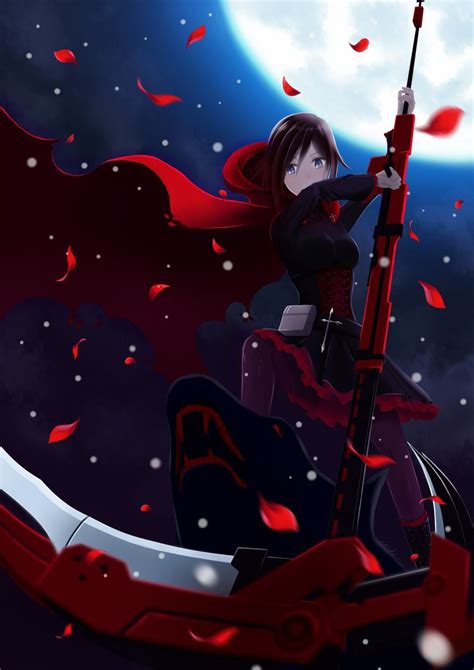 Ruby Rose Fanart Rwby Rwby Anime Rwby Fanart