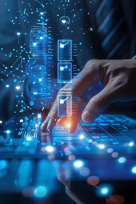 Efficient Paperless Operations With Digital Document Management And Automation Stock