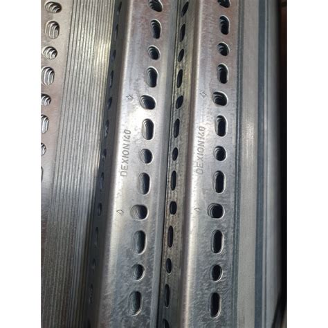 Dexion Slotted Angle 140 Galvanised Length 1981mm