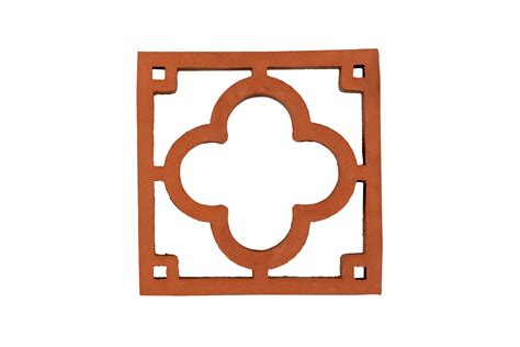 Floer Terracotta Roomdividers Clover