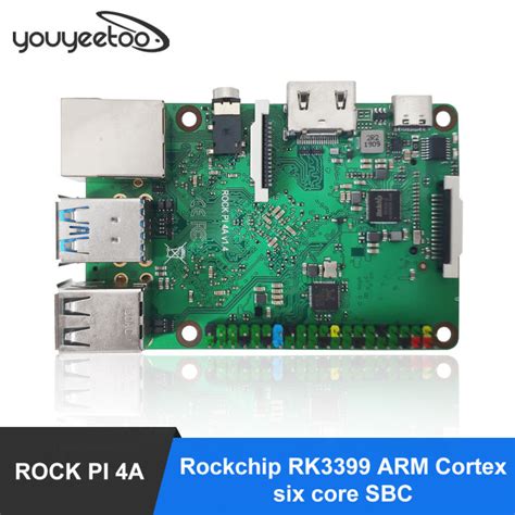 Rock Pi A V Rockchip Rk Arm Cortex Six Core Sbc Single Board Computer Compatible With