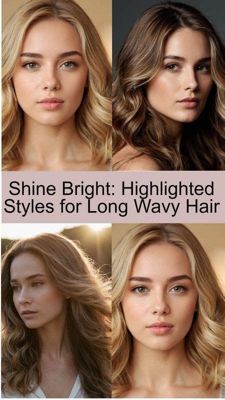 Enhancing Waves The Best Highlighted Hair Ideas In 2024 Long Wavy