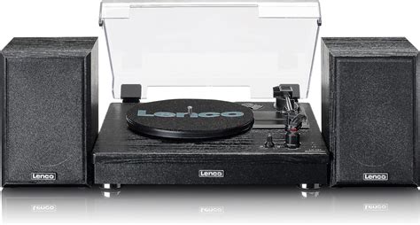 Lenco Giradischi LS-101 - Giradischi Bluetooth - Altoparlante esterno ...