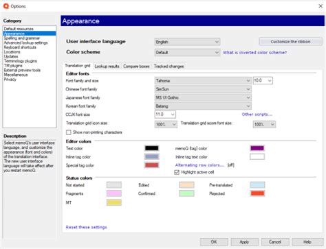 Inverted Color Scheme In Memoq Inverted Color Scheme In Memoq