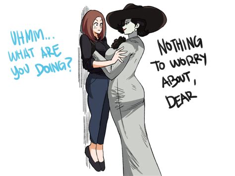 Alcina Dimitrescu And Samsung Sam Resident Evil And 2 More Drawn By