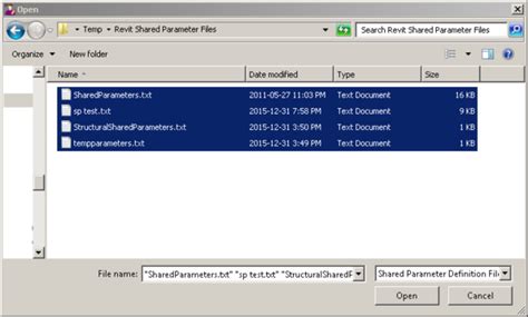 Revit Shared Parameter File Editor Merge Shared Parameter Files Revitnetaddinwizard