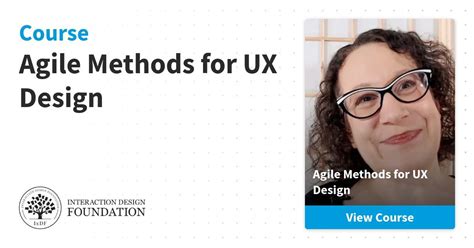 Agile Methods UX Design Course IxDF