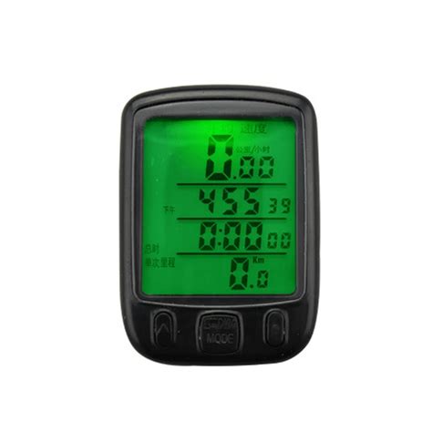 Buy Wired Bike Computer Speedometer Odometer Rainproof