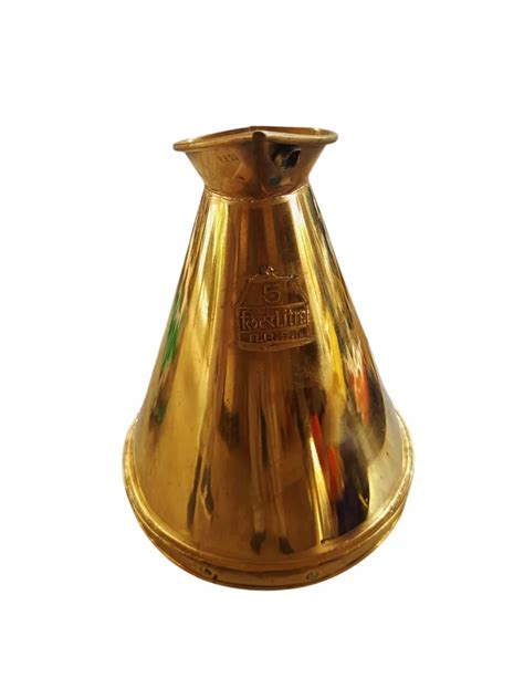 5000ml Brass Conical Measuring Can At ₹ 4850piece Oil Measuring Jar