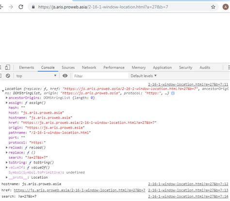 Object Location Pada Javascript Pt Proweb Indonesia