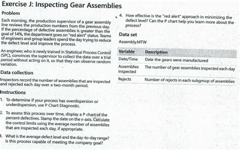 Solved P CHART AND DESCRIPTIVE STATISTICS MINITAB Chegg Com