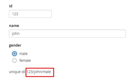 Creating Unique Id From The Available Variables Using Calculate Form