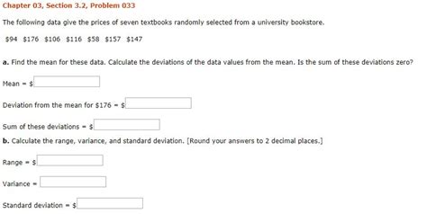 Solved Chapter 03 Section 32 Problem 033 The Following