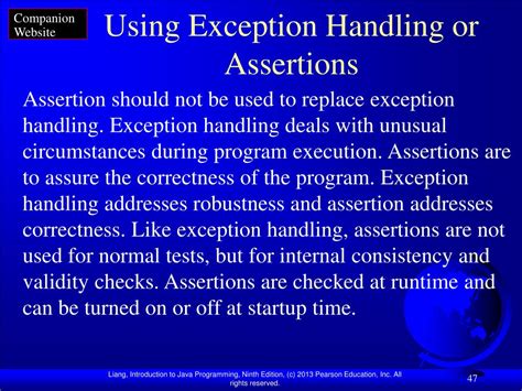 Ppt Chapter 14 Exception Handling And Text Io Powerpoint Presentation