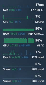 My System Monitor Skin Rainmeter Forums