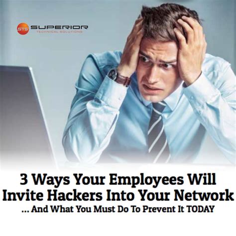 How Hackers Trick Your Network Superior Technical Solutions Posted On The Topic Linkedin