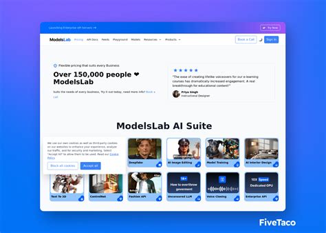 Stable Diffusion LLM API FiveTaco