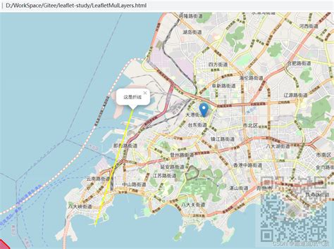 Leaflet中添加标记、折线、圆圈、多边形、弹窗显示点击处坐标leaflet 标记 Csdn博客