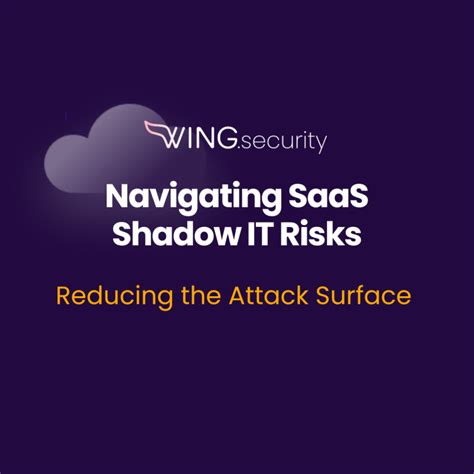Navigating Saas Shadow It Risks Wing Security Wing Security