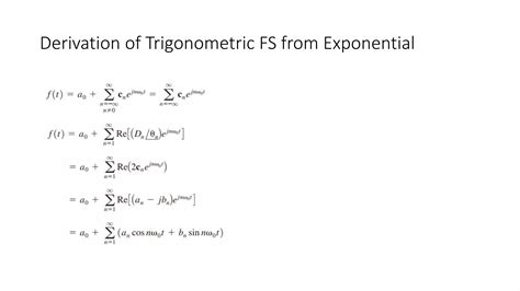 Fourier Analysis Techniques Fourier Series Pptx Physics Science